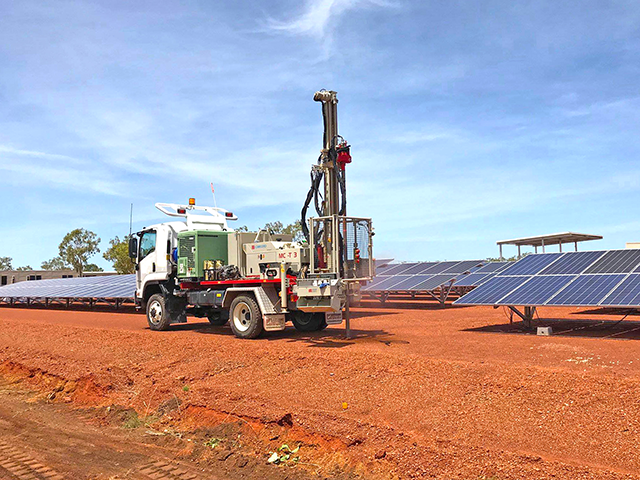 Comacchio GEO-T 3 Truck Mounted Drill Rig