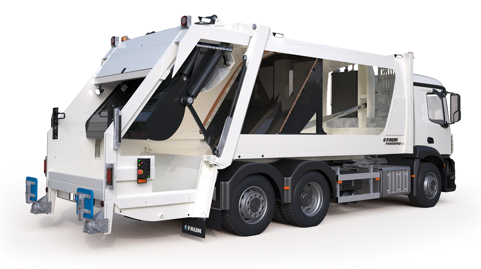 Faun Powerpress Refuse Collection Vehicle