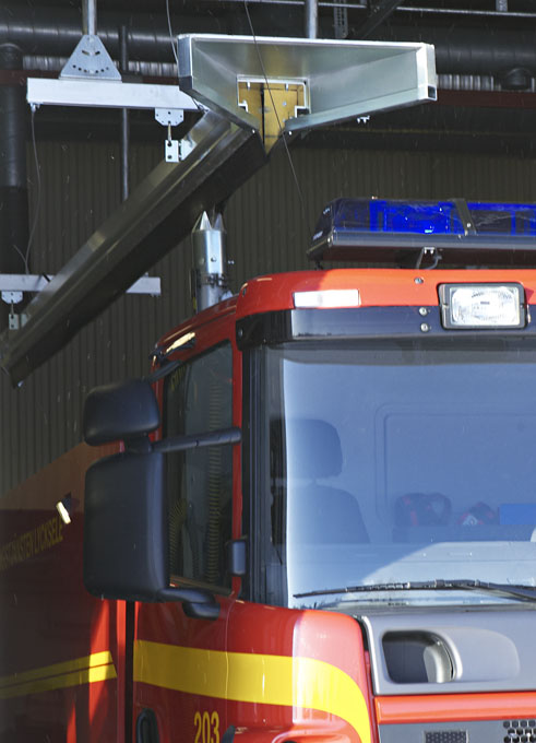 VSR Exhaust Vehicle Vertical Stack Rail
