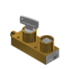 Castell KL Dual Key Bolt Interlock