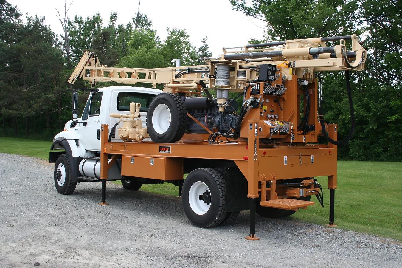 Acker Soil-Max High Torque All Hydraulic Auger Drill Rig