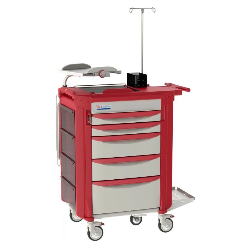 Metro - LECCRP7 - Medical Carts - Crash Carts - Lifeline ...