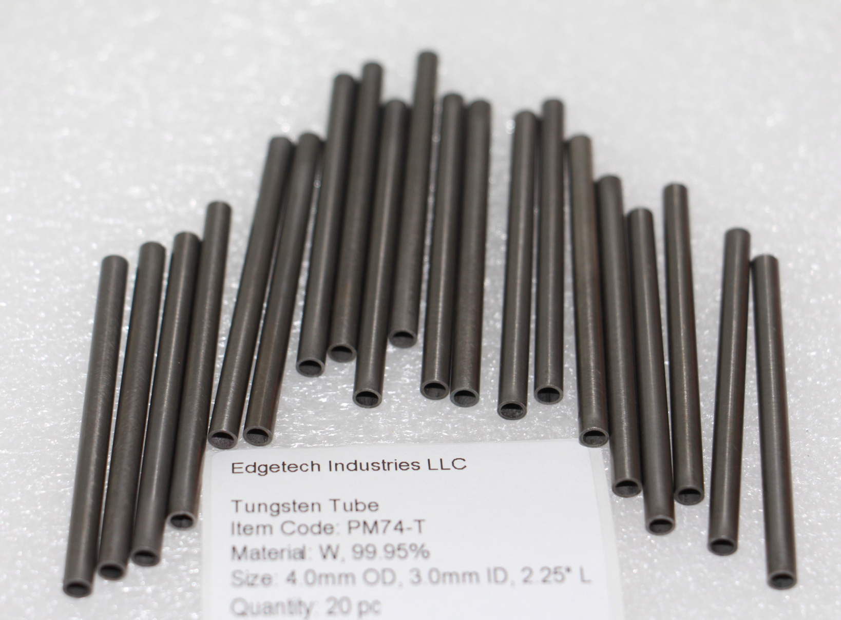 Advanced Manufacturing Techniques for Tungsten Tubes