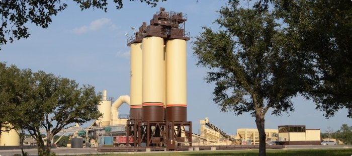 Astec Long-Term Storage Silos for Asphalt Facilities