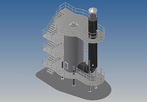 Greens-Combustion Burner Test Rig