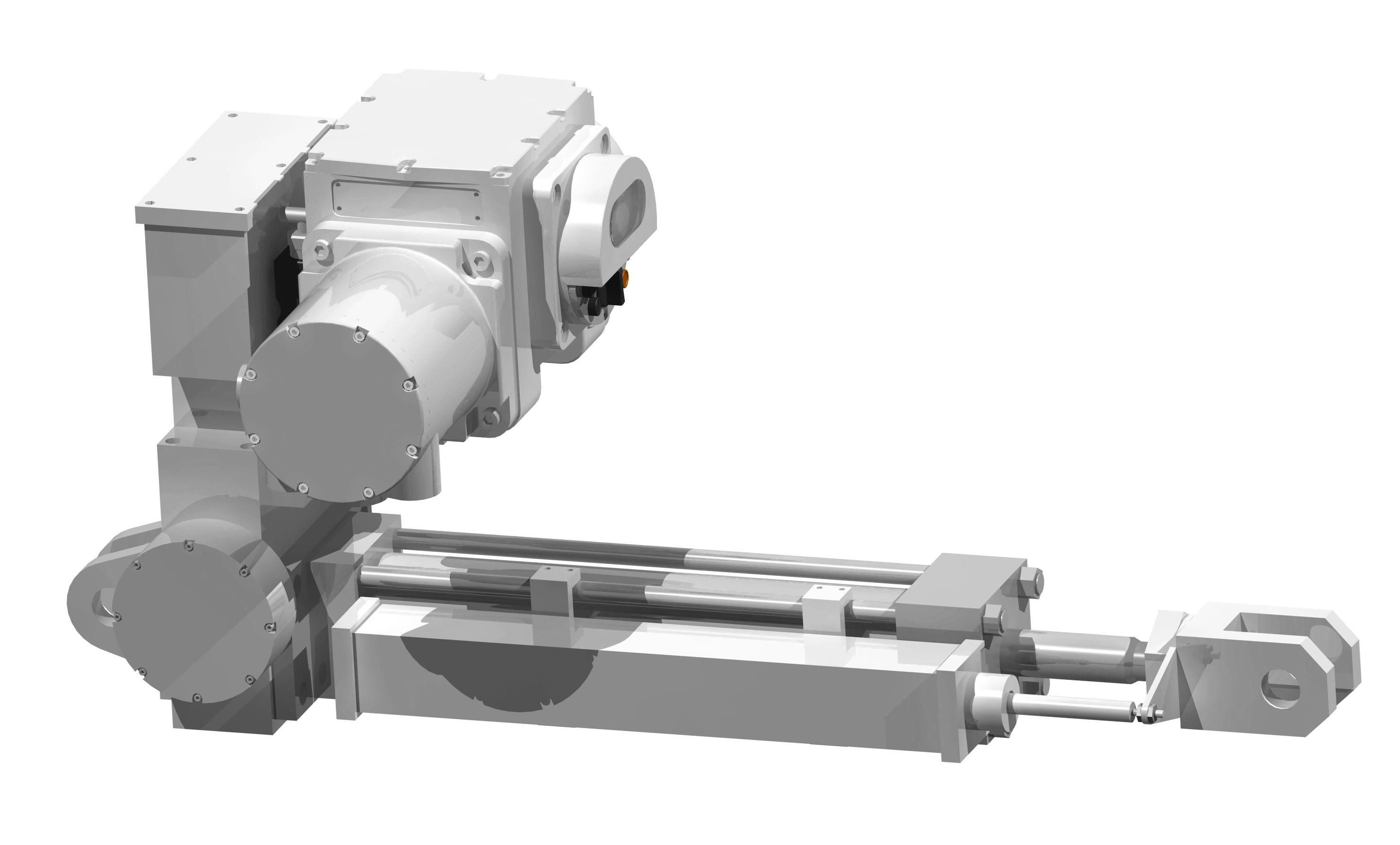 Rpmtech MHP Series Electro-Hydraulic Power Cylinders for Damper Valves