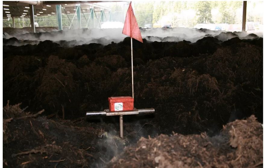 ECS RF TeleProbe In-Vessel Composting Container System