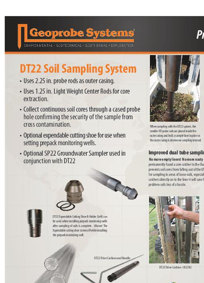 Geoprobe - Model 8150LS - Sonic Drill Rig - Brochure