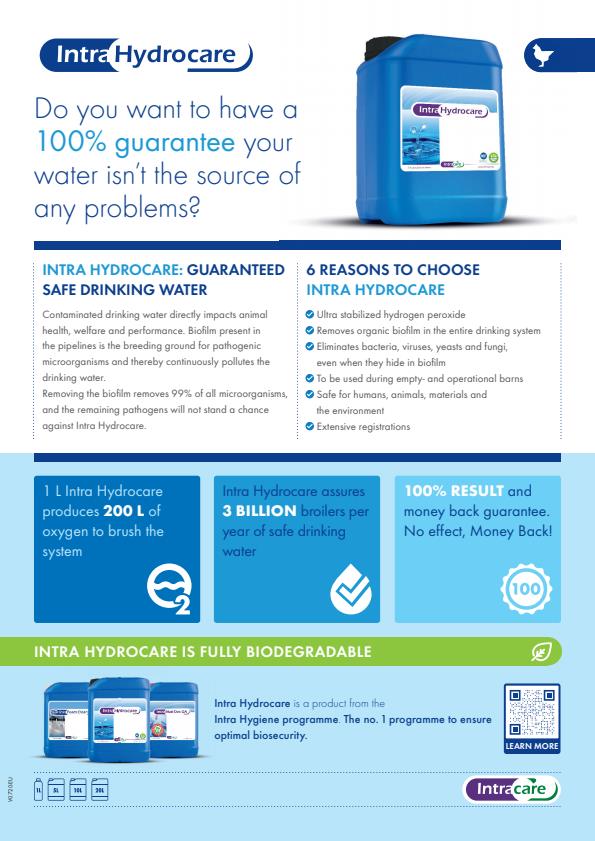 Intra Hydrocare - Contaminated Drinking Water - Brochure