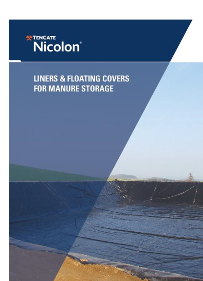 TenCate Nicolon - Liners & Floating Covers for Manure Storage - Brochure
