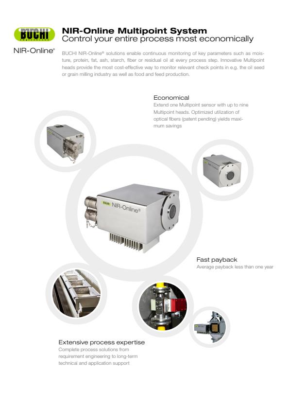 BUCHI - NIR-Online Multipoint System - Brochure