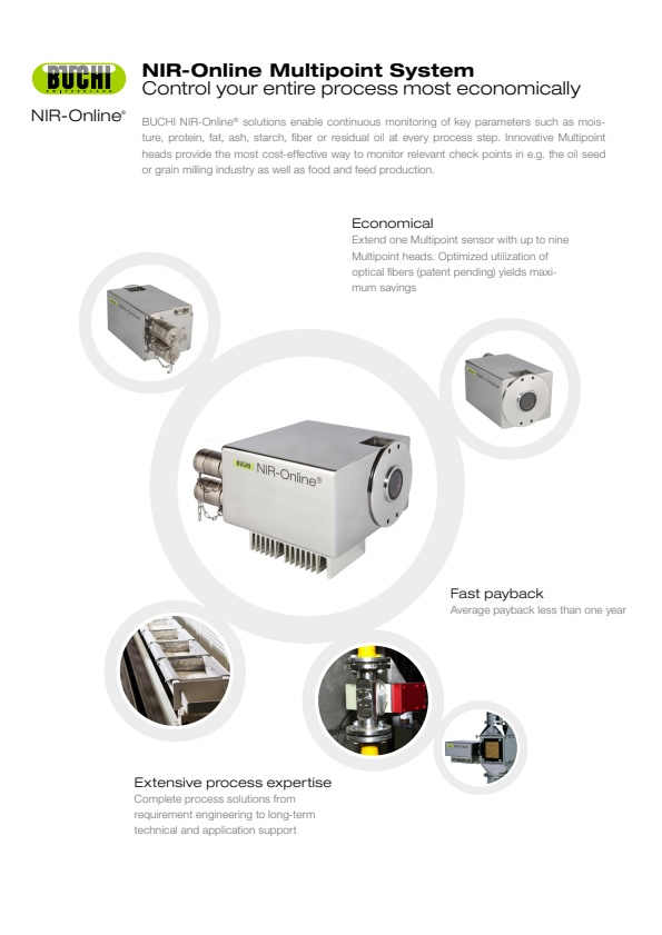 BUCHI - NIR-Online Multipoint System - Brochure