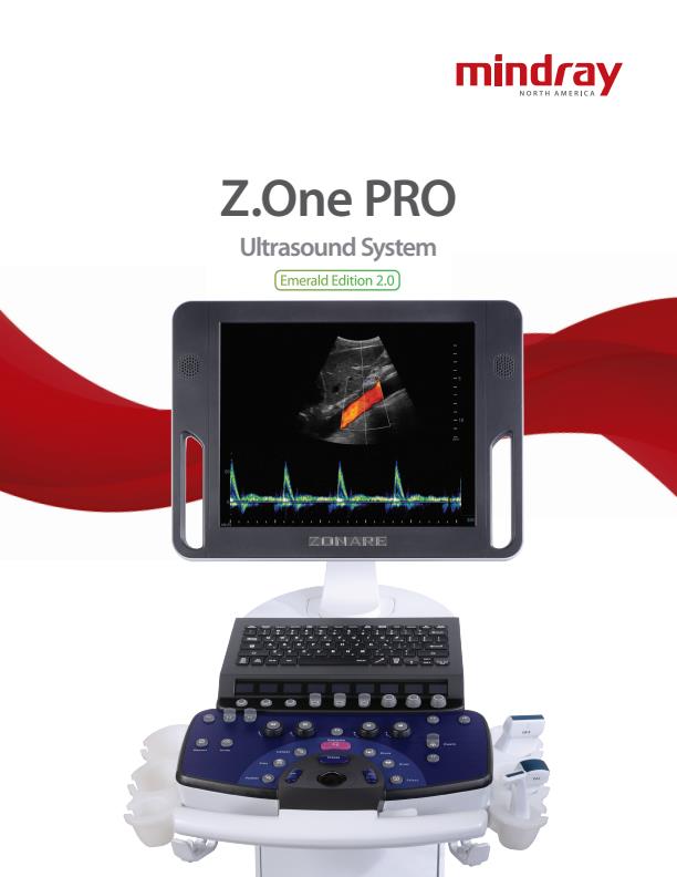 Mindray - Model Z.One PRO - Ultrasound System - Brochure