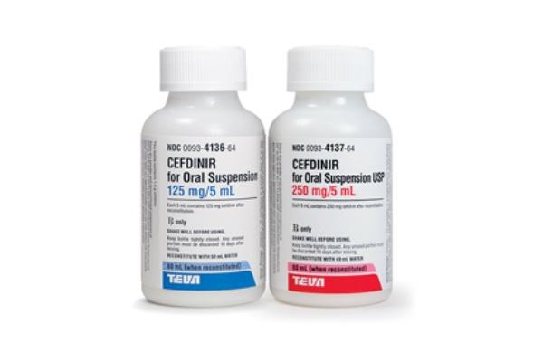 Teva - Generic Medicines - Cefdinir for Oral Suspension, USP ...