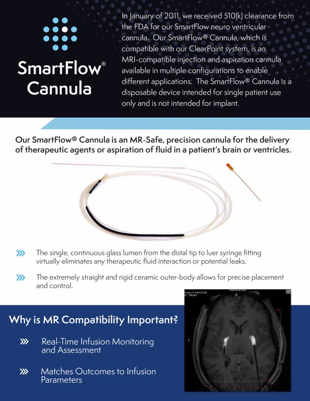 SmartFlow - Neuro Ventricular Cannula - Brochure