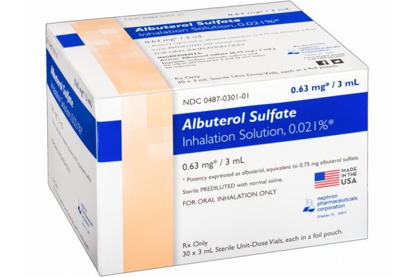 Nephron - Inhalation Solutions - Albuterol Sulfate Inhalation ...