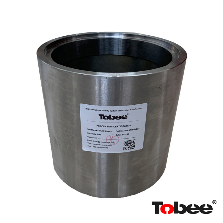 Tobee 12x10F-AH Slurry Pump Shaft Sleeve FAM075D20 Price