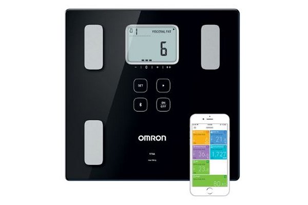 OMRON VIVA HBF-222T-EBK Digital Scales