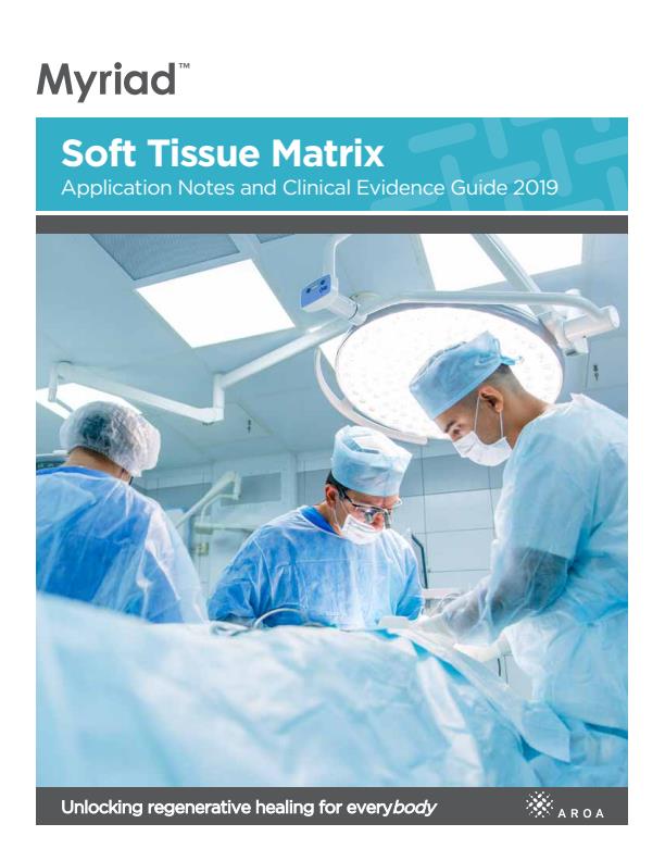 Myriad Matrix - Engineered Extracellular Matrix- Brochure