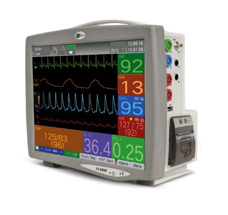EMTEL - FX 3000P - Patient Monitors - Portable Patient ...