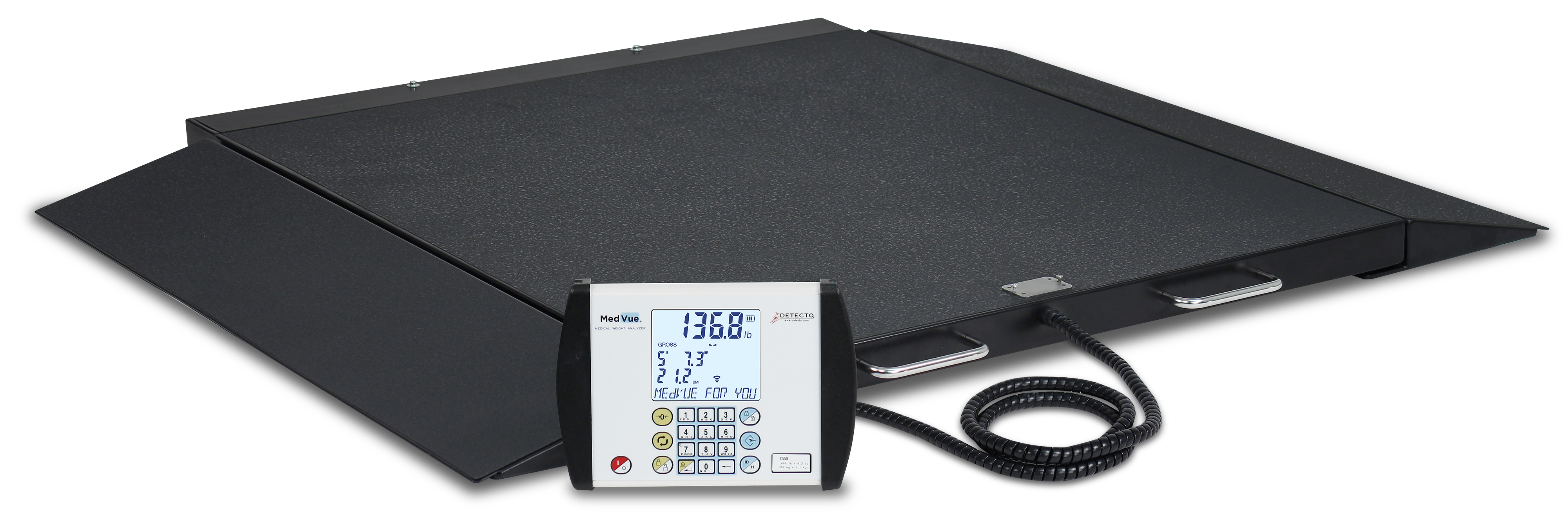 DETECTO - 6500 - Portable WheelChair Scales - Portable ...
