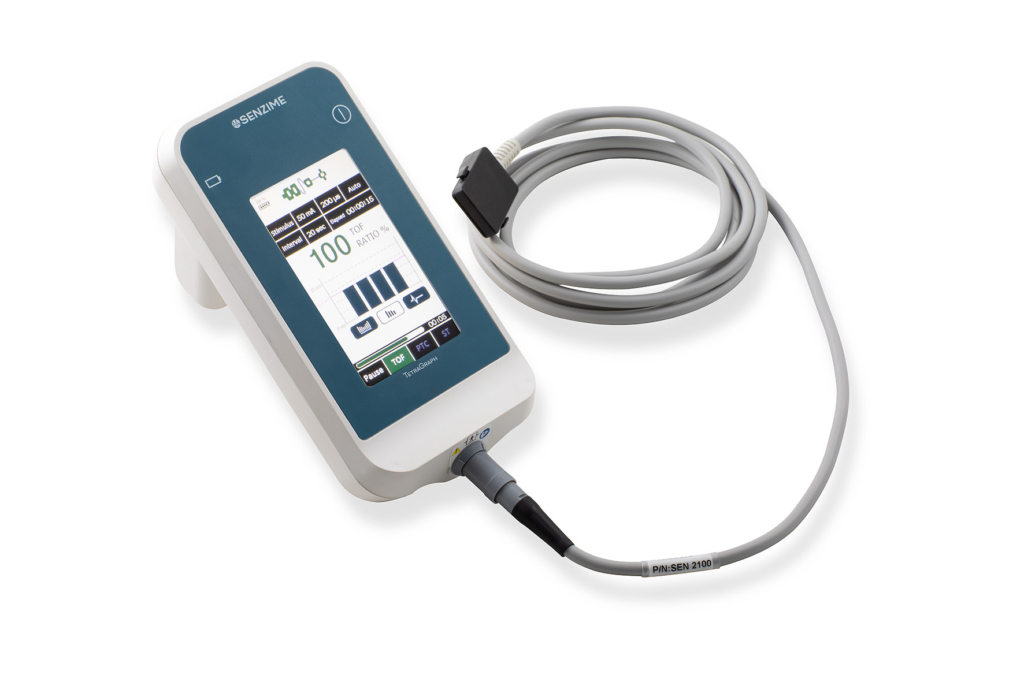 TetraGraph NMT Neuromuscular Transmission Monitor