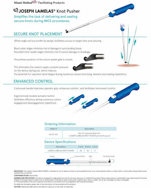 Joseph Lamelas - Knot Pusher - Brochure