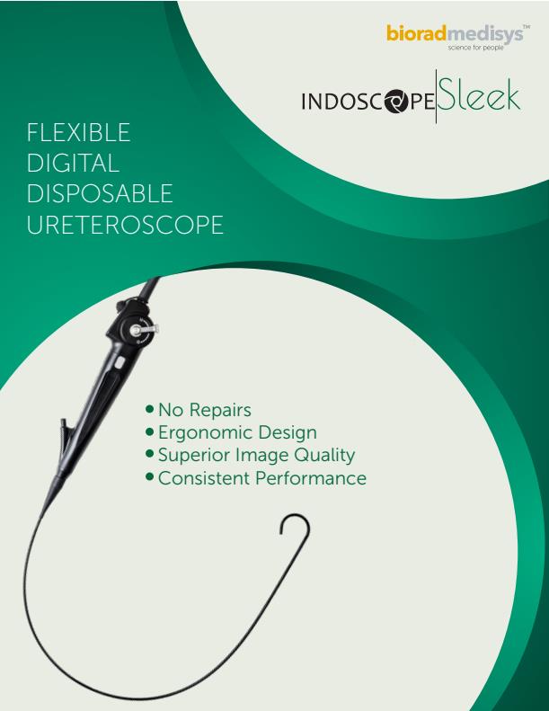 Biorad-Medisys - Flexible Digital Disposable Ureteroscope - Brochure
