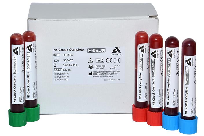 Hemolyzer NG Hematology Analyzers Control