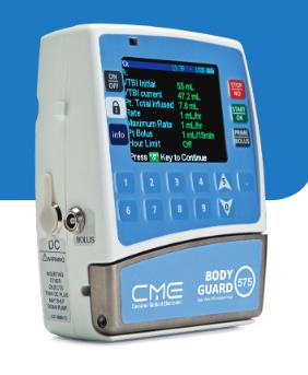 BodyGuard 575 Color Vision Multi-Use Pain Management Infusion Pumps