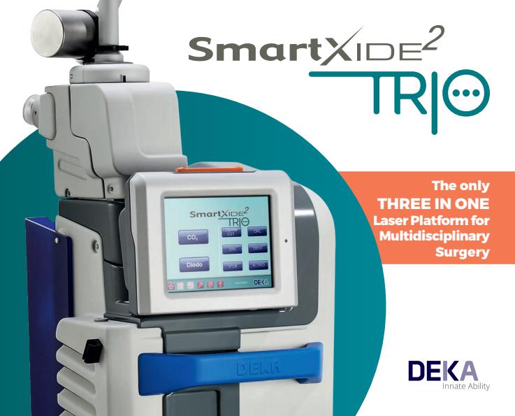 SmartXideÂ² - Model TRIO - Laser Surgical ISystem - Brochure