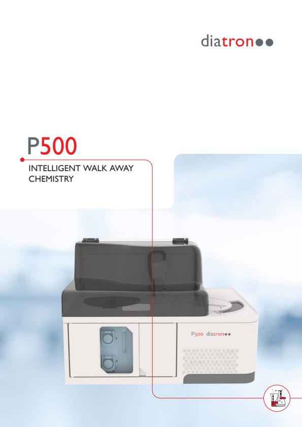Diatron - Model Pictus 500 (P500) - Automated Clinical Chemistry System ...