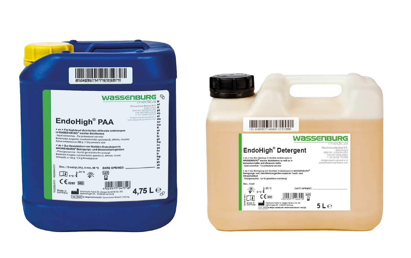 EndoHigh® PAA & Detergent Automated Endoscope Reprocessing Solution