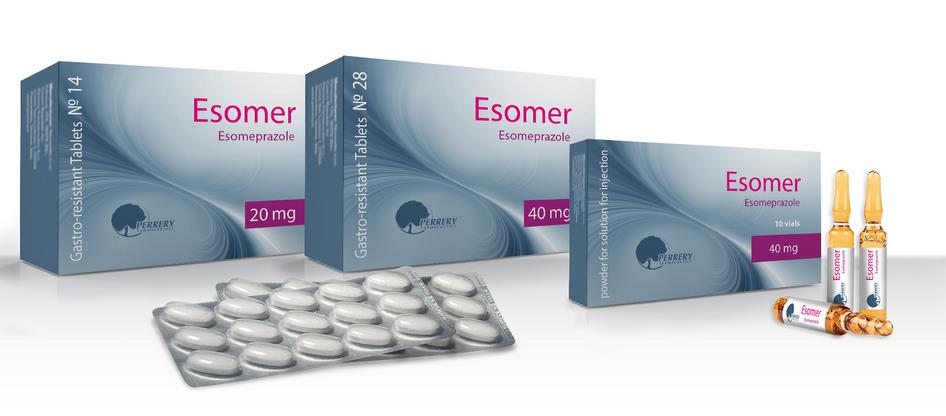 Esomer - Gastroenterology - Esomeprazole Drug by Perrery ...