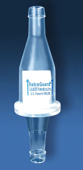 Retroguard Arterial Safety Valve