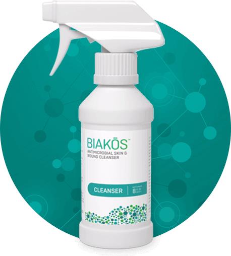 BIAKOS - Wound Care Products - Antimicrobial Skin & Wound Cleanser By ...