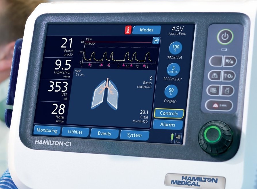 Hamilton Adaptive Support Ventilation System (ASV)
