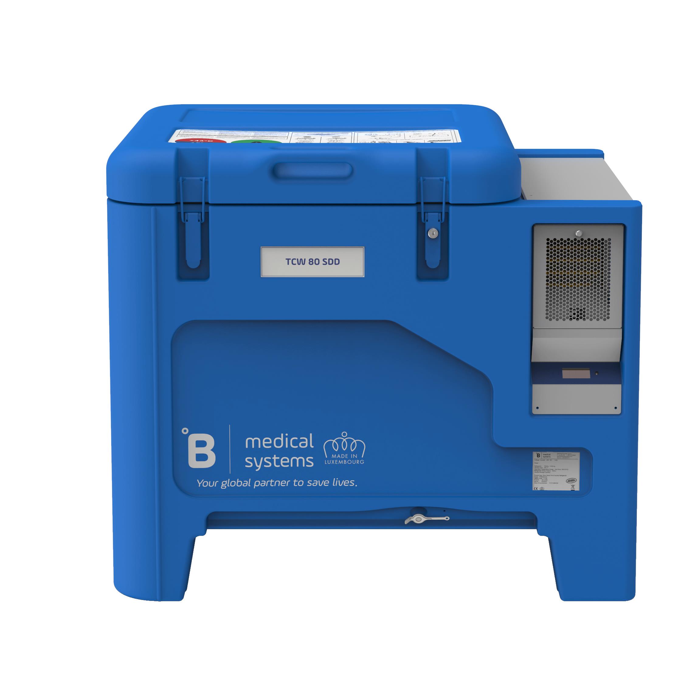 B Medical Systems TCW80SDD Solar Direct Drive Vaccine Refrigerator