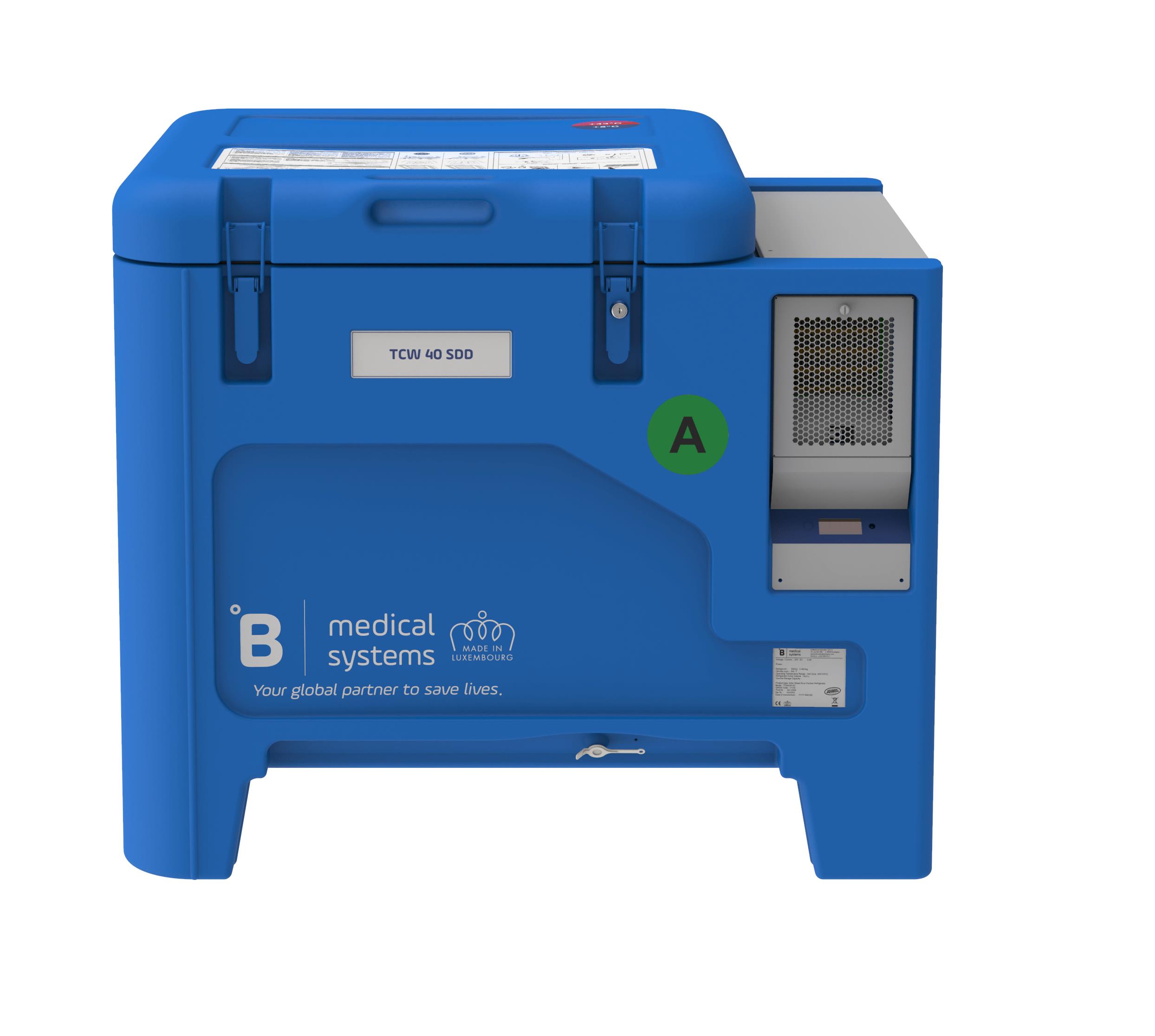 B Medical Systems - TCW40SDD - Vaccine Cold Chain - Solar Vaccine ...