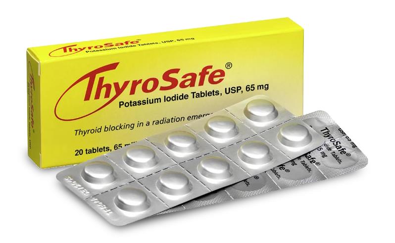 Thyrosafe Potassium Iodide (KI) Tablets, USP, 65 MG