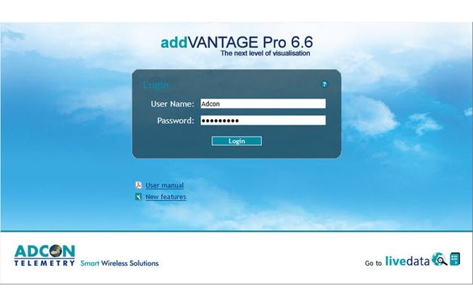 ADCON addVANTAGE 6.x Universal Data Visualization, Processing and ...