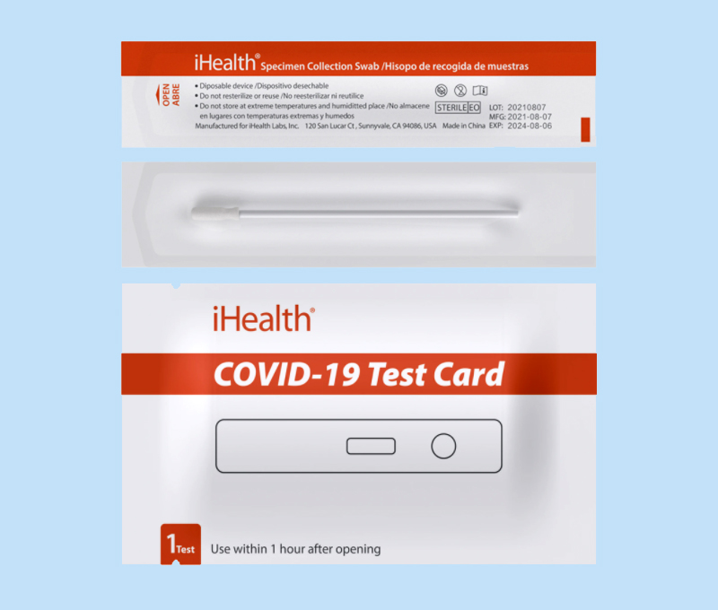 iHealth - COVID-19 Test - COVID-19 Antigen Rapid Test by ...