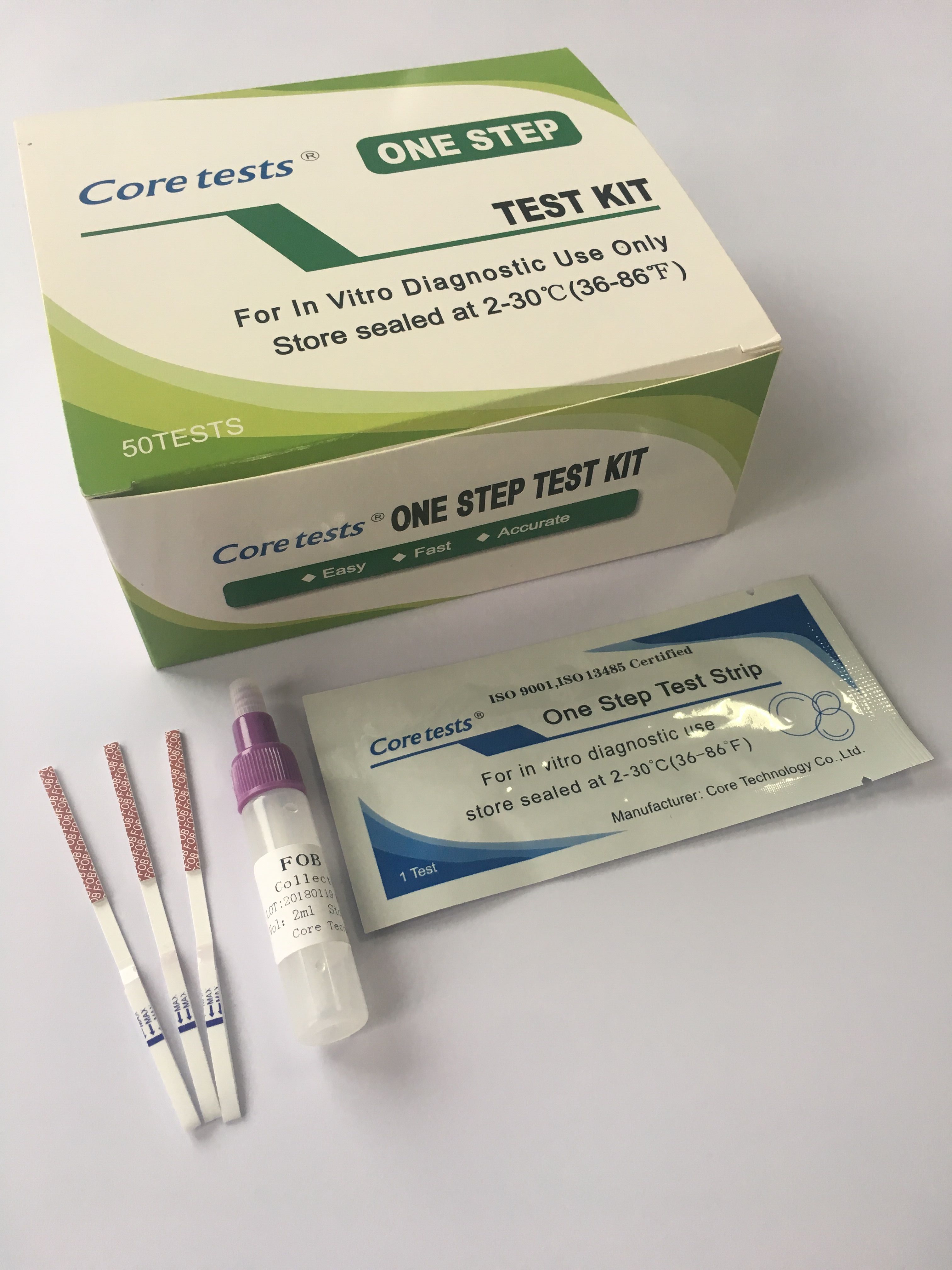 Tumor Marker - One Step Fecal Occult Blood Test Strip By ...