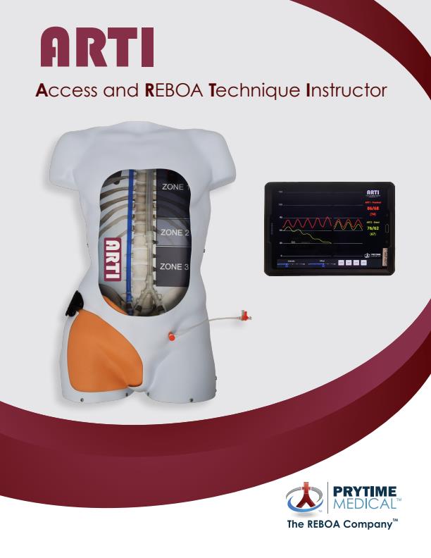 Prytime Medical - Model ARTI - Simulator - Brochure