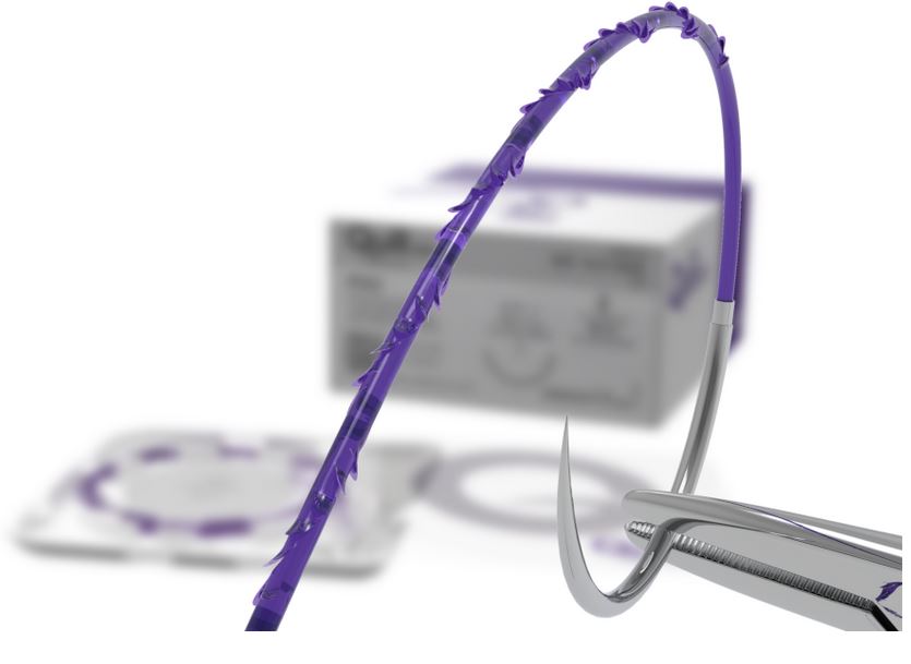 Quill Barbed Suture - Wound Closure - Tissue Closure Device ...