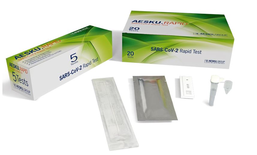 Aesku - Diagnostics - Rapid SARS-Cov-2 Antigen Tests Kit By ...