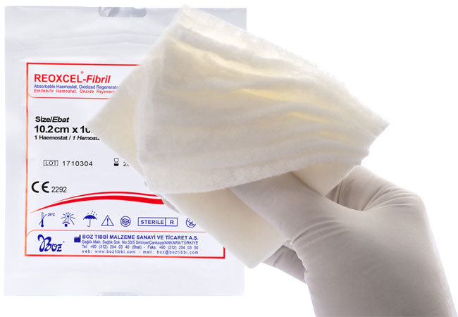 Reoxcel Fibril - Absorbable Hemostats - Oksidized Regenerated ...