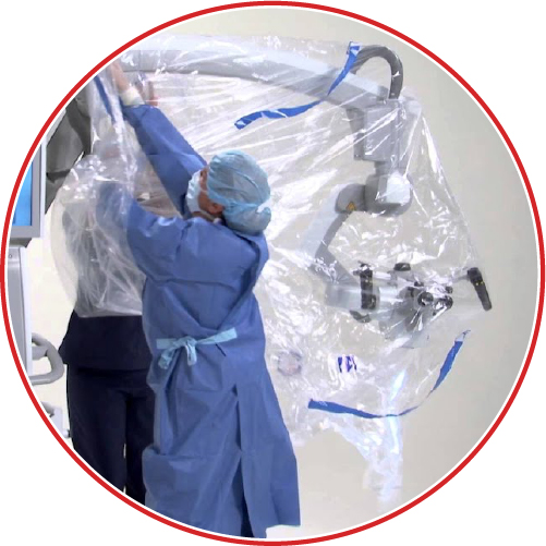 4 Fixing Strip - Assortment - Surgitek - Microscope Drape