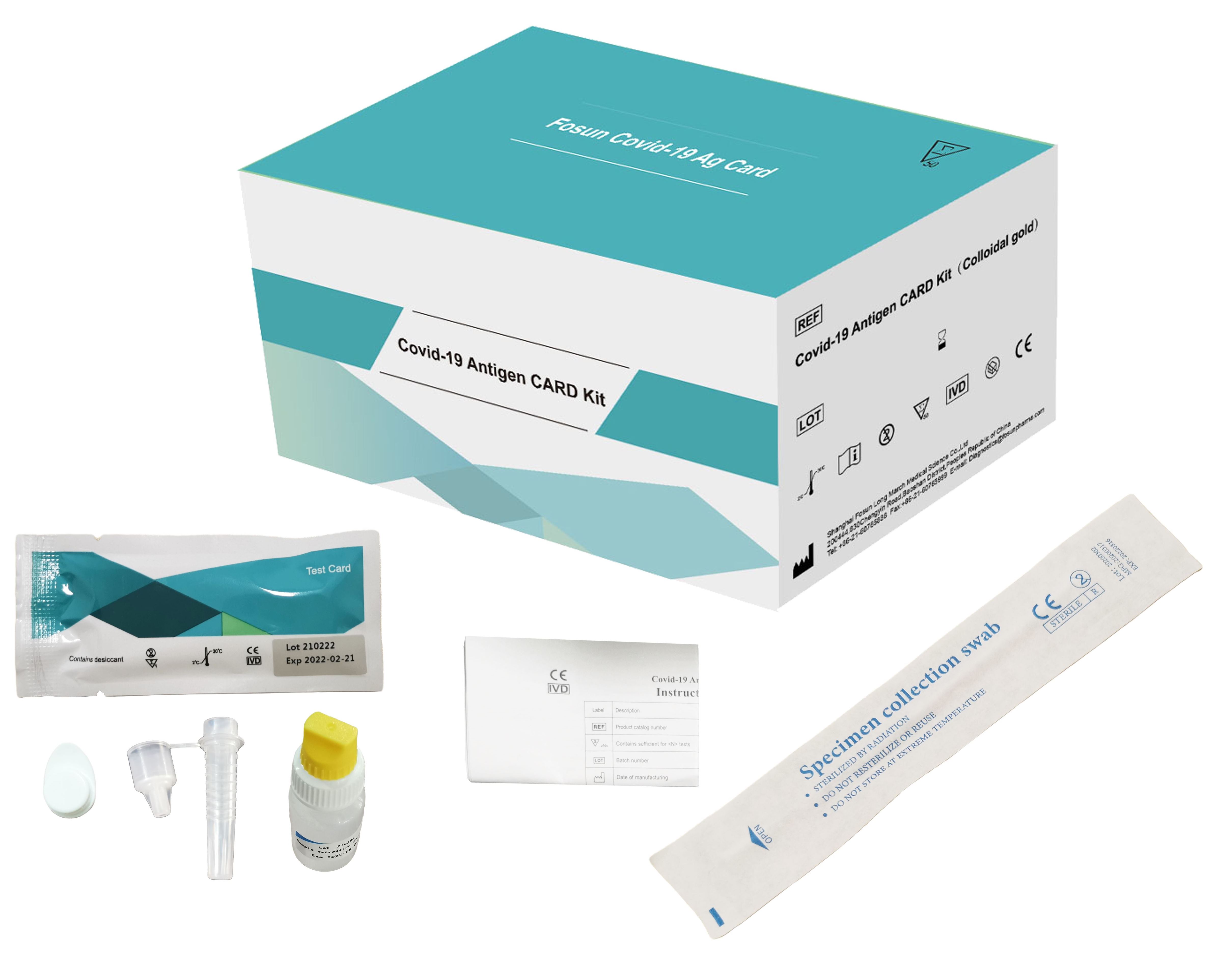 Microbiology 8t POCT - Covid-19 Antigen CARD Kit(Fosun ...