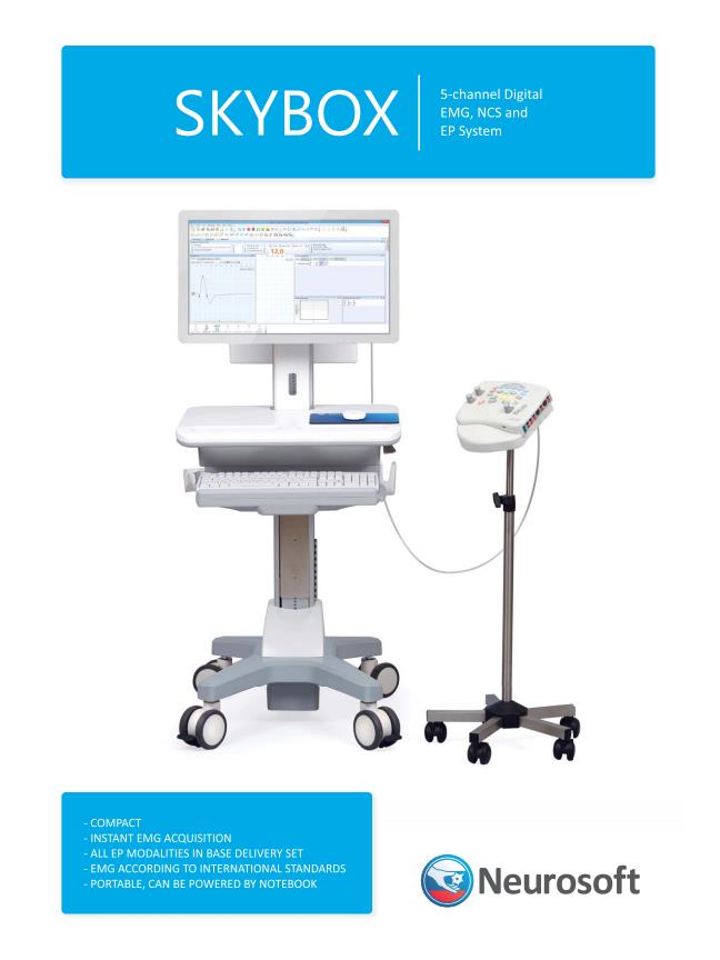 Neurosoft - Model SKYBOX - 5-channel NCS, EMG and Multi-modality EP ...